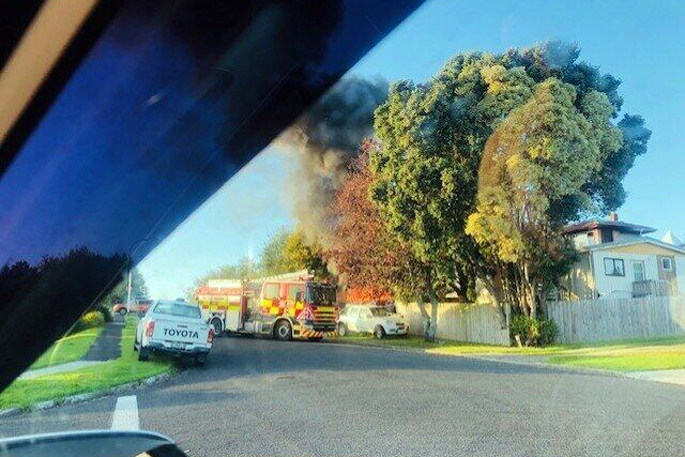 SunLive - Witness describes Greerton van fire - The Bay's News First