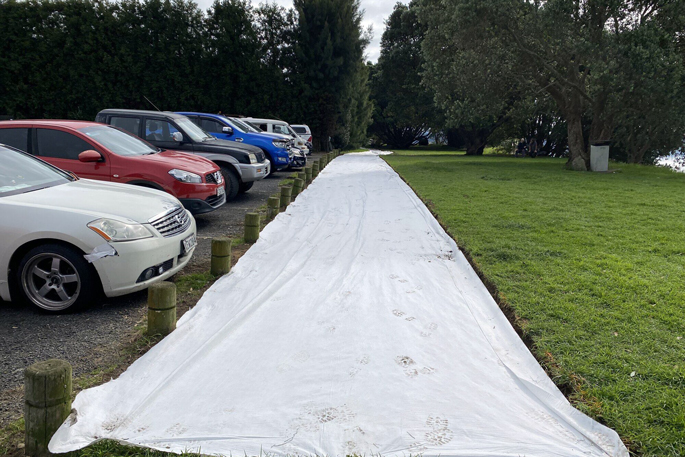 SunLive - New all-weather pathway being built - The Bay's News First