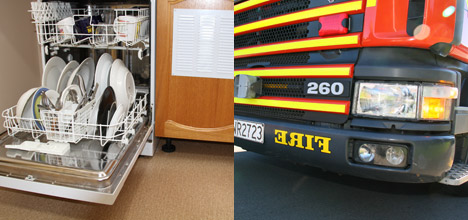 SunLive - Lucky escape after dishwasher fire - The Bay's News First