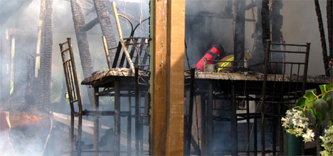 SunLive - Fire destroys Plummers Road home - The Bay's News First