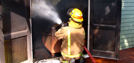 SunLive - Fire destroys Plummers Road home - The Bay's News First