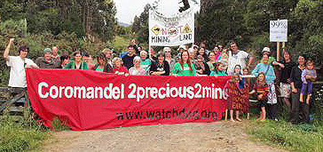 SunLive - Mining opponents block surveyors - The Bay's News First