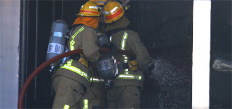 SunLive - Blaze engulfs Birch Ave panel shop - The Bay's News First