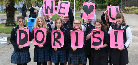 SunLive - Students celebrate Doris Day - The Bay's News First