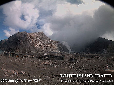SunLive - White Island activity changing - The Bay's News First