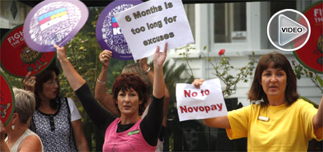 SunLive - Teachers protest against Novopay - The Bay's News First