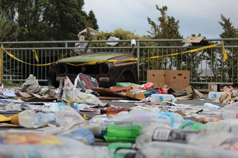 SunLive - School trashed with rubbish - The Bay's News First