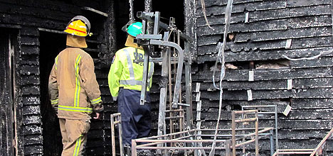 SunLive - Fire destroys family home - The Bay's News First