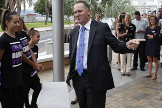 SunLive - Prime Minister in Tauranga today - The Bay's News First