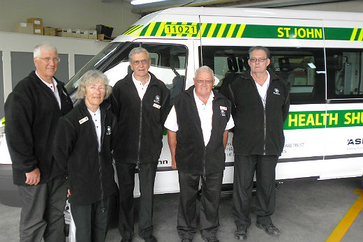 SunLive - Recognition for St John shuttle - The Bay's News First