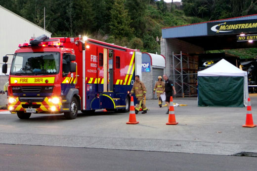 SunLive - Chemical mix causes bulging tank - The Bay's News First
