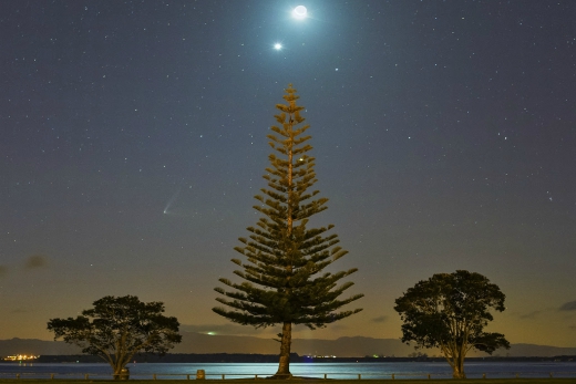 SunLive - Tauranga comet pic takes NASA award - The Bay's News First