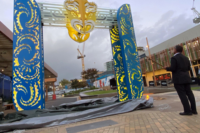 SunLive - New waharoa marks Te Manawataki milestone - The Bay's News First