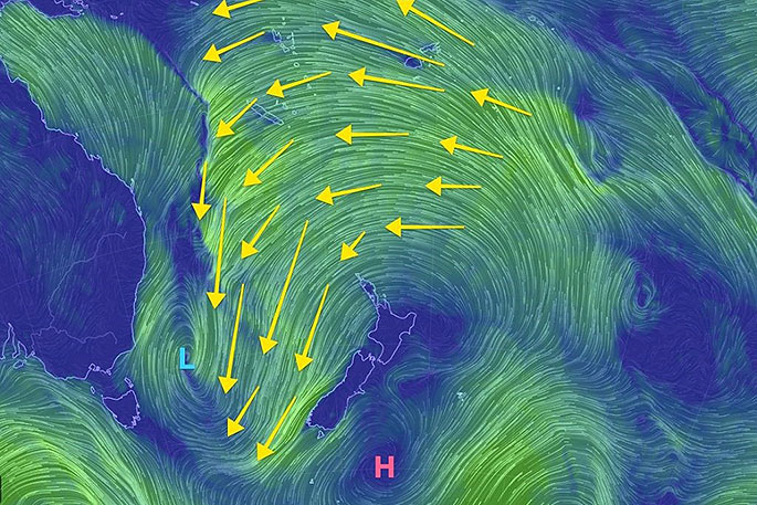 SunLive - Sub-tropical winds push temps above normal - The Bay's News First