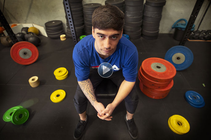 SunLive - Self-trained weightlifter brings home the gold - The Bay's ...