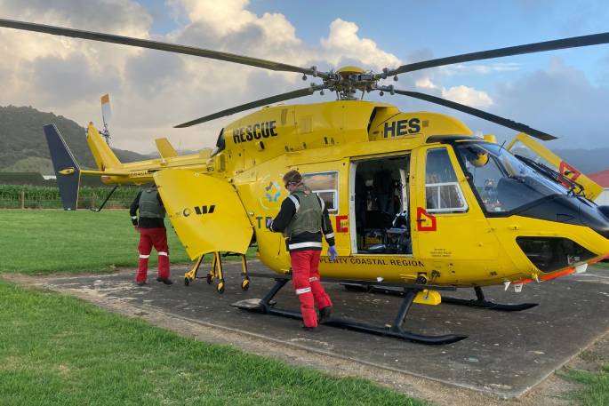 SunLive - December a busy month for rescue chopper - The Bay's News First