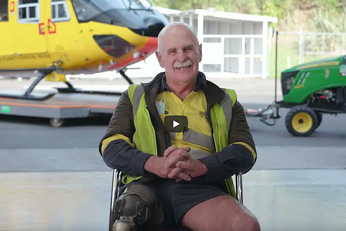 SunLive Paul s Life saving Flight The Bay s News First