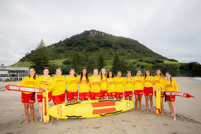 SunLive - Wahine surf patrol celebrates Women’s Day - The Bay's News First