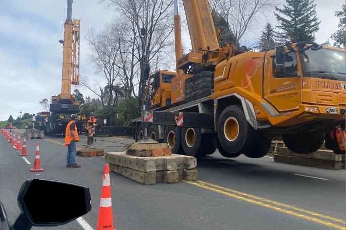 SunLive - Both lanes now open on SH29, lower Kaimai range - The Bay's ...