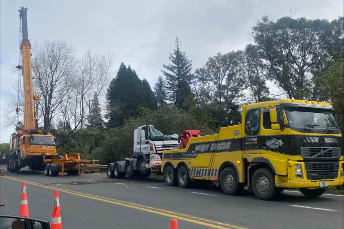 SunLive - Both lanes now open on SH29, lower Kaimai range - The Bay's ...