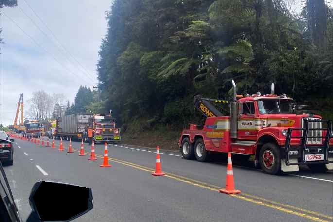 SunLive - Both lanes now open on SH29, lower Kaimai range - The Bay's ...