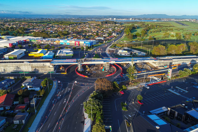 SunLive - Bayfair flyover over now open - The Bay's News First