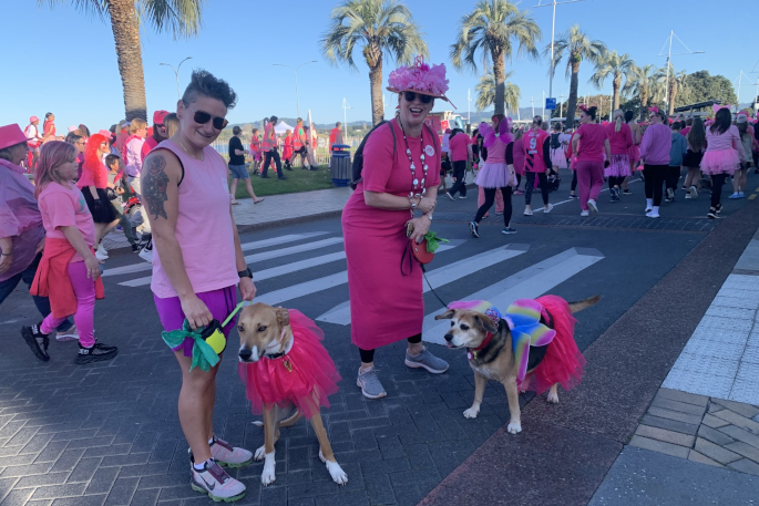 SunLive - Participants flock to the 2023 HOT Pink Walk - The Bay's News ...