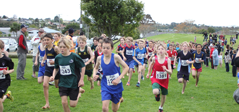 SunLive - Cross country begins AIMS Games - The Bay's News First
