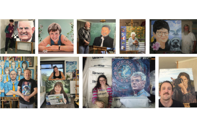 SunLive - View Katikati mural entries in person - The Bay's News First