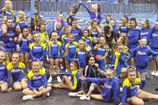 SunLive - Cheer teams' leaping success - The Bay's News First