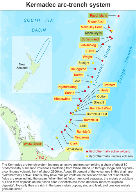 SunLive - Underwater volcanoes cause quakes - The Bay's News First