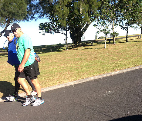 SunLive - Walking the distance - The Bay's News First