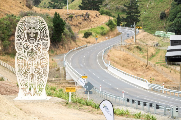 SunLive - Overnight road slip in Waioeka Gorge - The Bay's News First