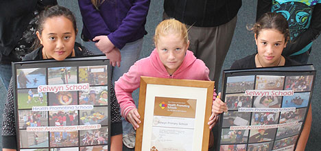 SunLive - Healthy first for Selwyn Primary - The Bay's News First