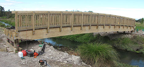 SunLive - New bridge for K Valley project - The Bay's News First