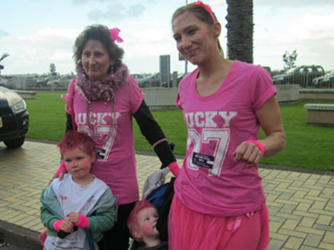 SunLive - Pink walk raises thousands - The Bay's News First